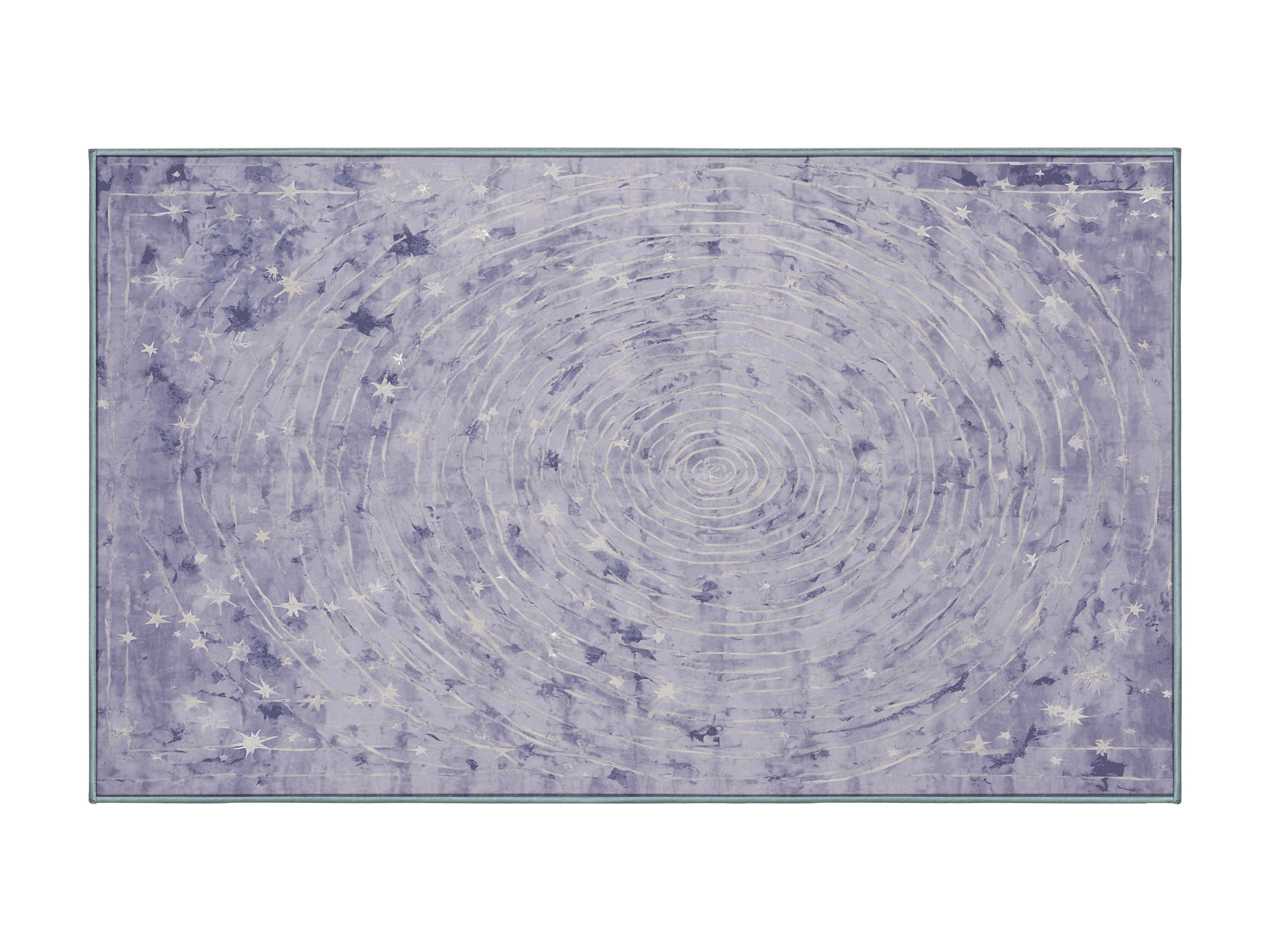 Bungalow Rose Machine Washable Blue Area Rug | Wayfair