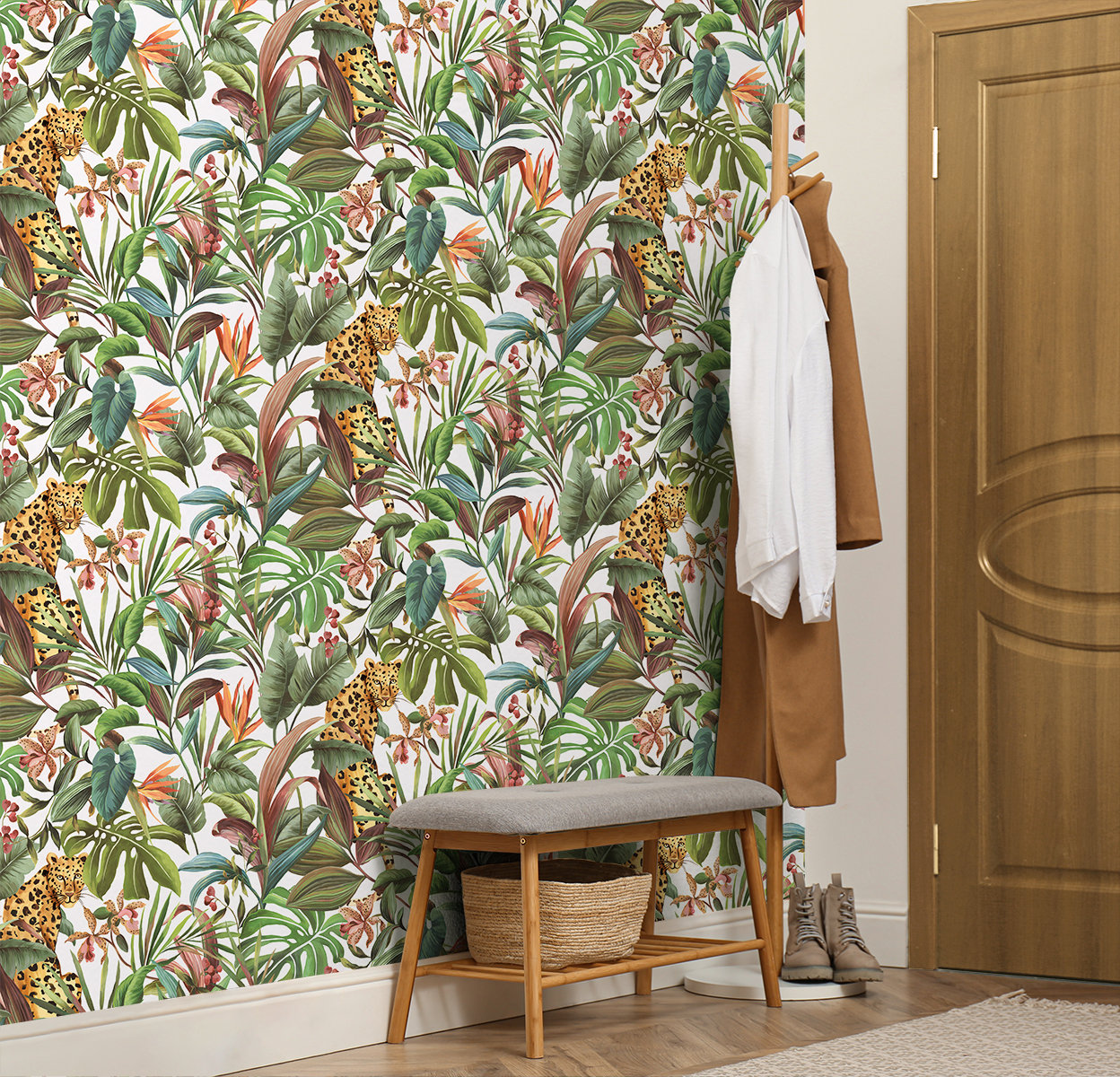 Daisy Bennett Designs Peel & Stick Animal Print Wallpaper & Reviews ...