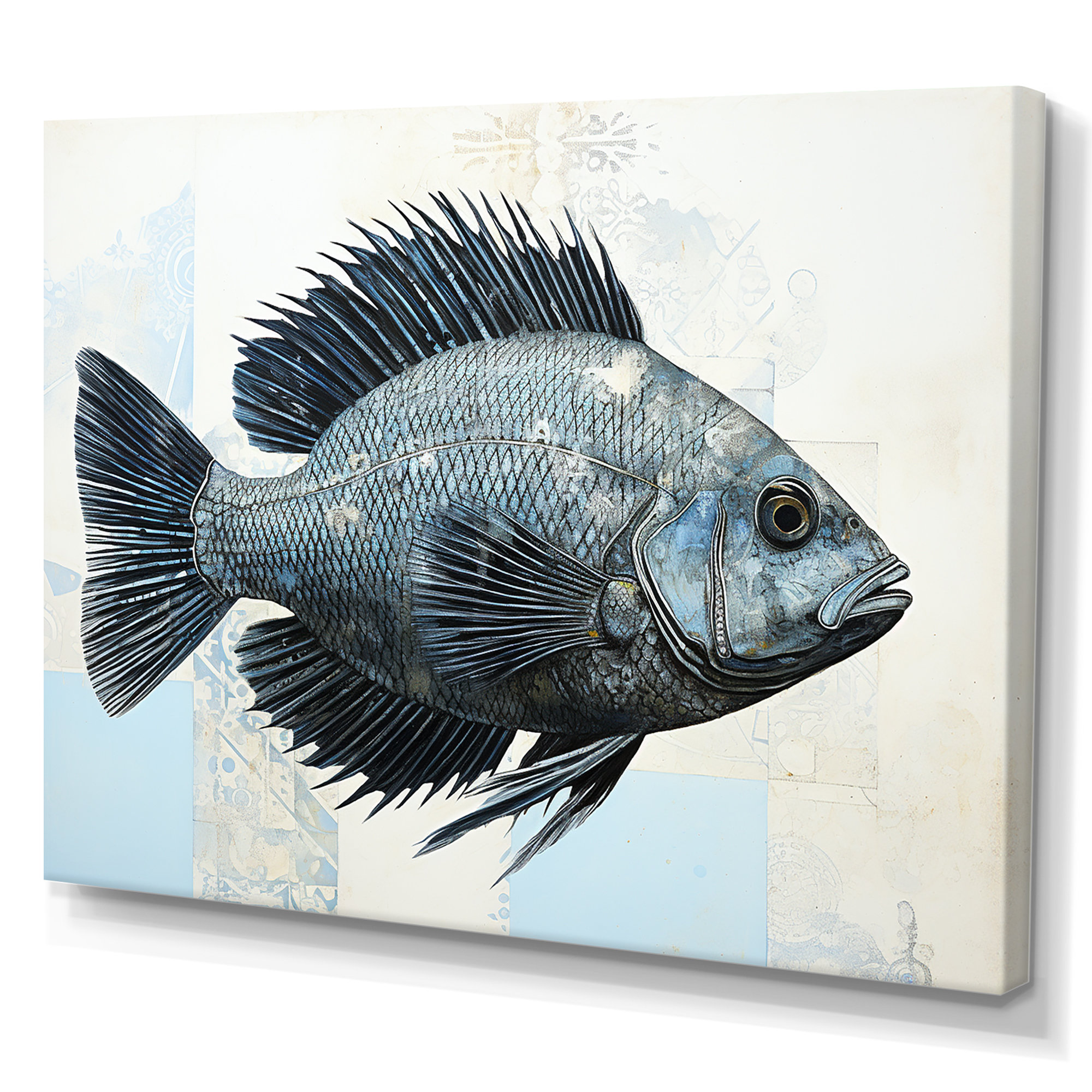 Highland Dunes Fish In The Deep Blue - Fish Wall Decor - Wayfair Canada