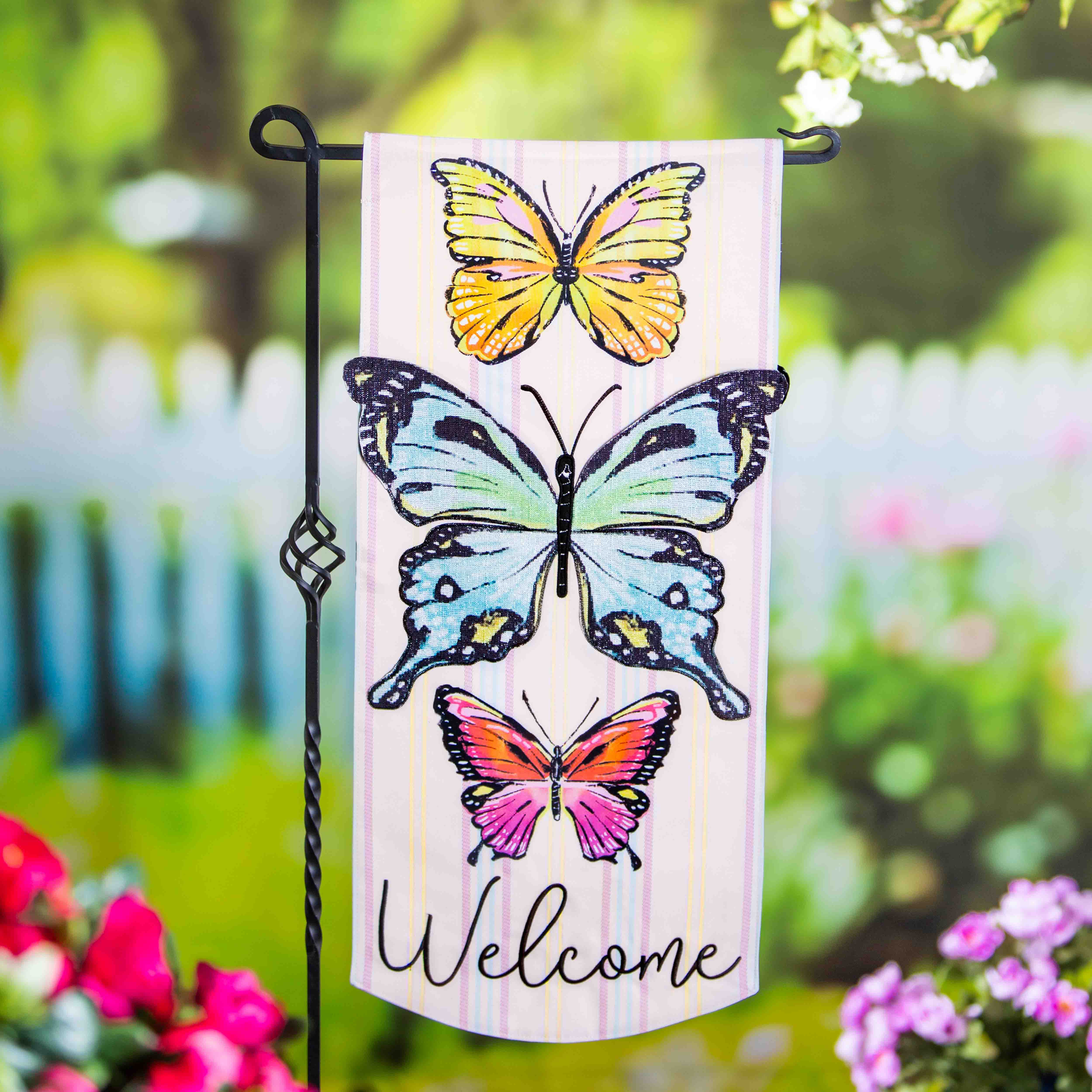 Arlmont & Co. Butterfly Fields Everlasting Impression Textile Décor ...