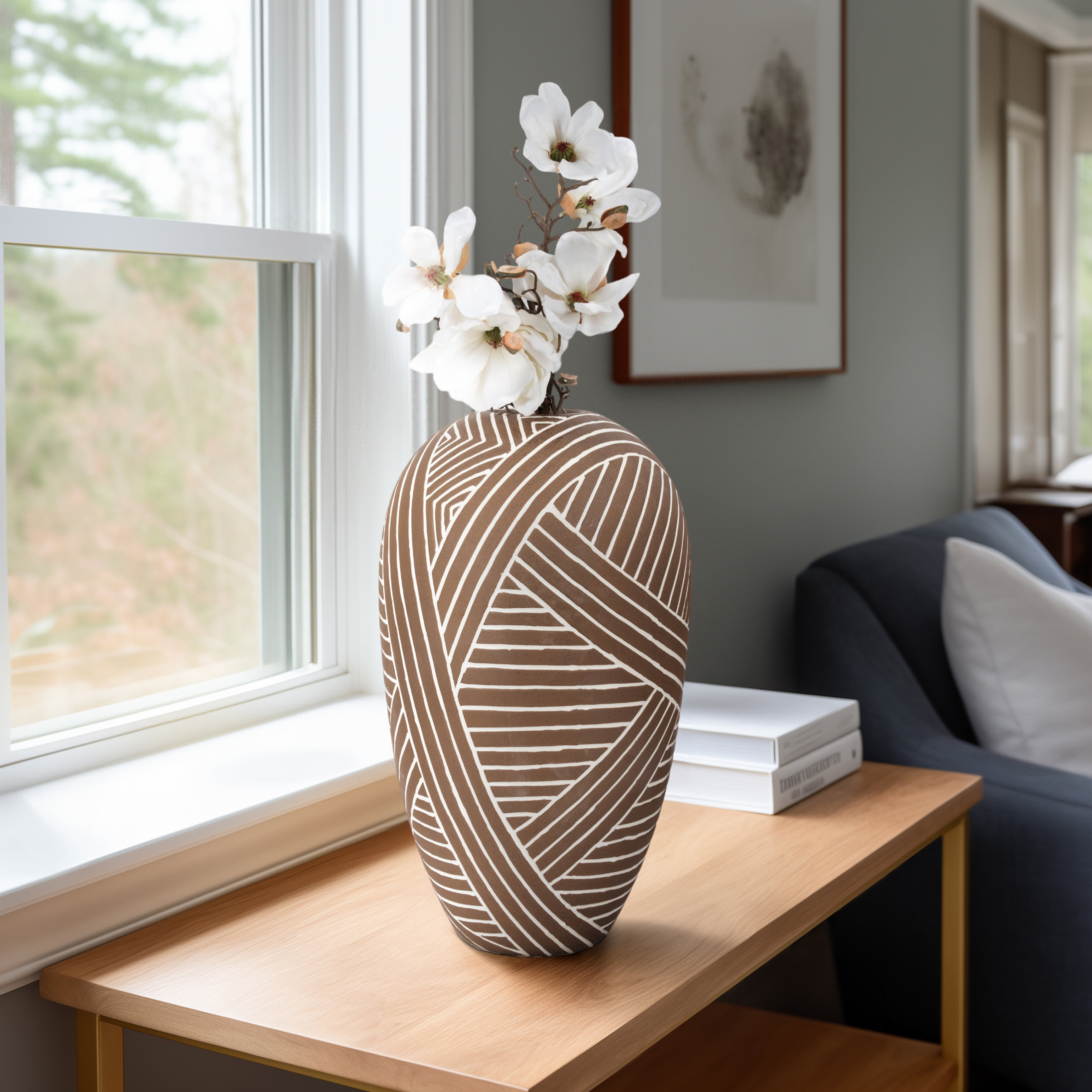 Hokku Designs 22" Niles Oversized Vase | Wayfair