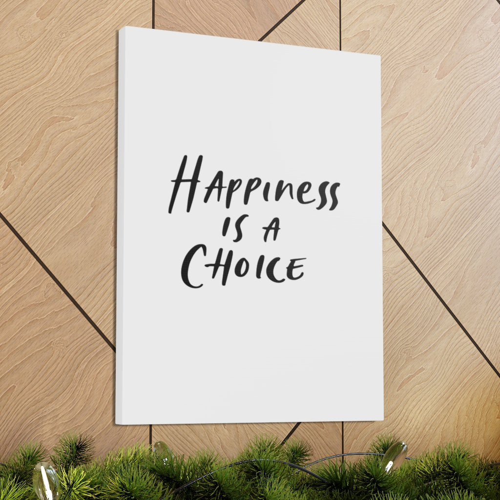 Trinx Inspirational Wall Art Happiness Is A Choice Motivation Wall ...
