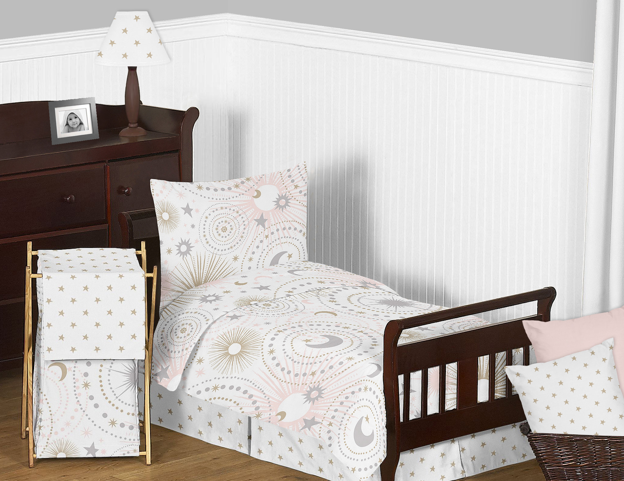 Sweet Jojo Designs Celestial 5 Piece Toddler Bedding Set & Reviews ...