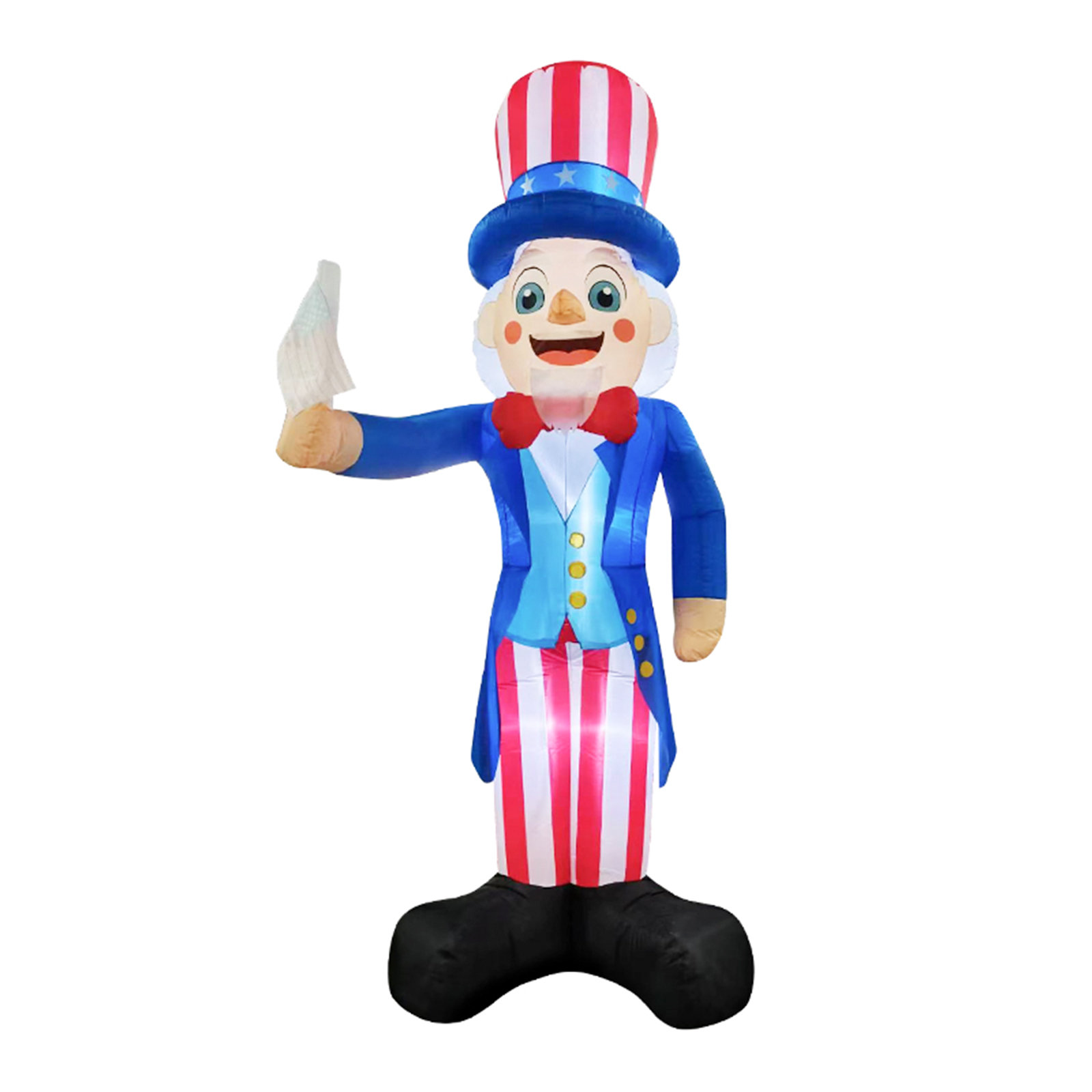 The Holiday Aisle® Uncle Sam Independence Day Inflatable | Wayfair