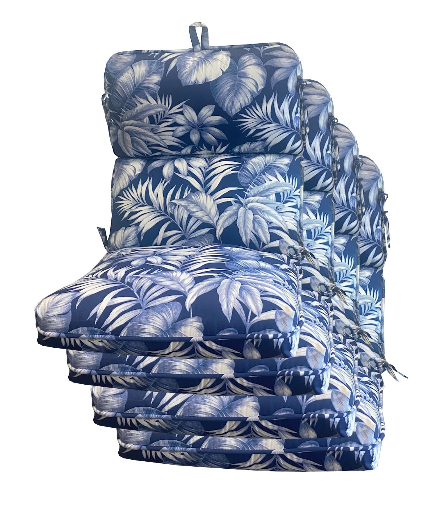 Bayou Breeze Comfort Classics Inc. Set Of 4 Outdoor High Back Patio ...