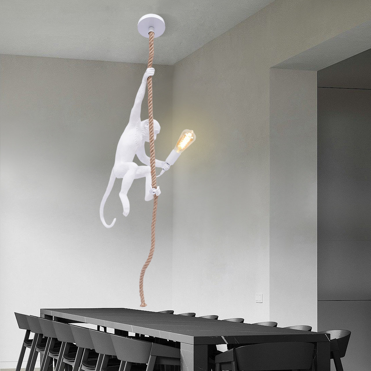 hanging monkey light