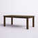 Bungalow Rose Tiernagh 78.75" Rubberwood Solid Wood Dining Table ...