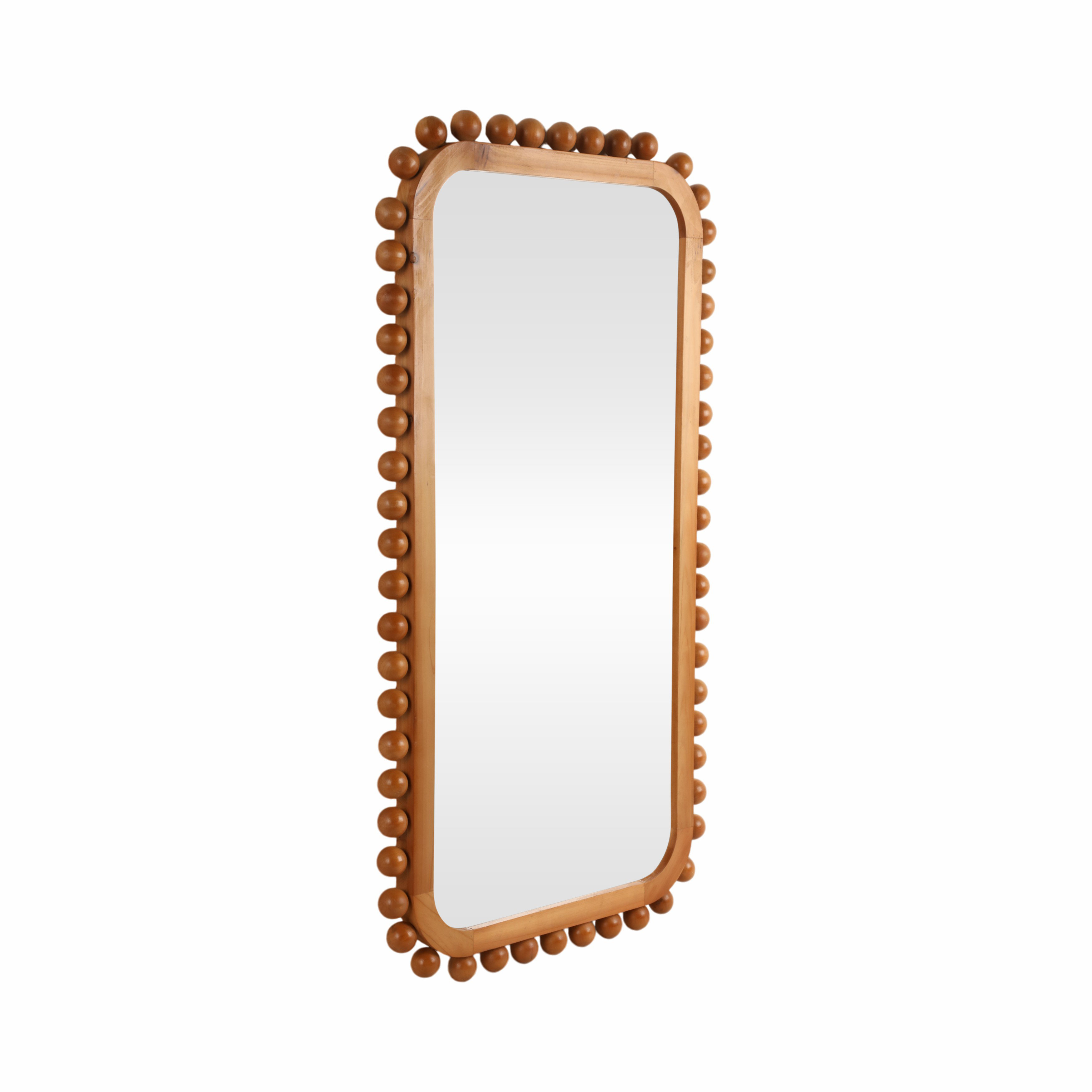 Bungalow Rose 23X45" Knobby Rectangular Mirror | Wayfair