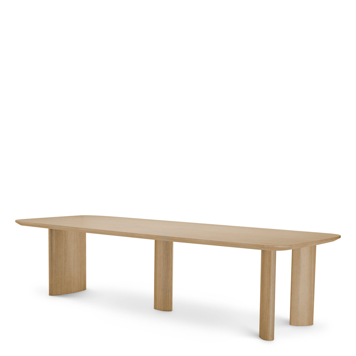Eichholtz USA Dining Table Harmonie L Natural Oak Veneer - Legs | Perigold