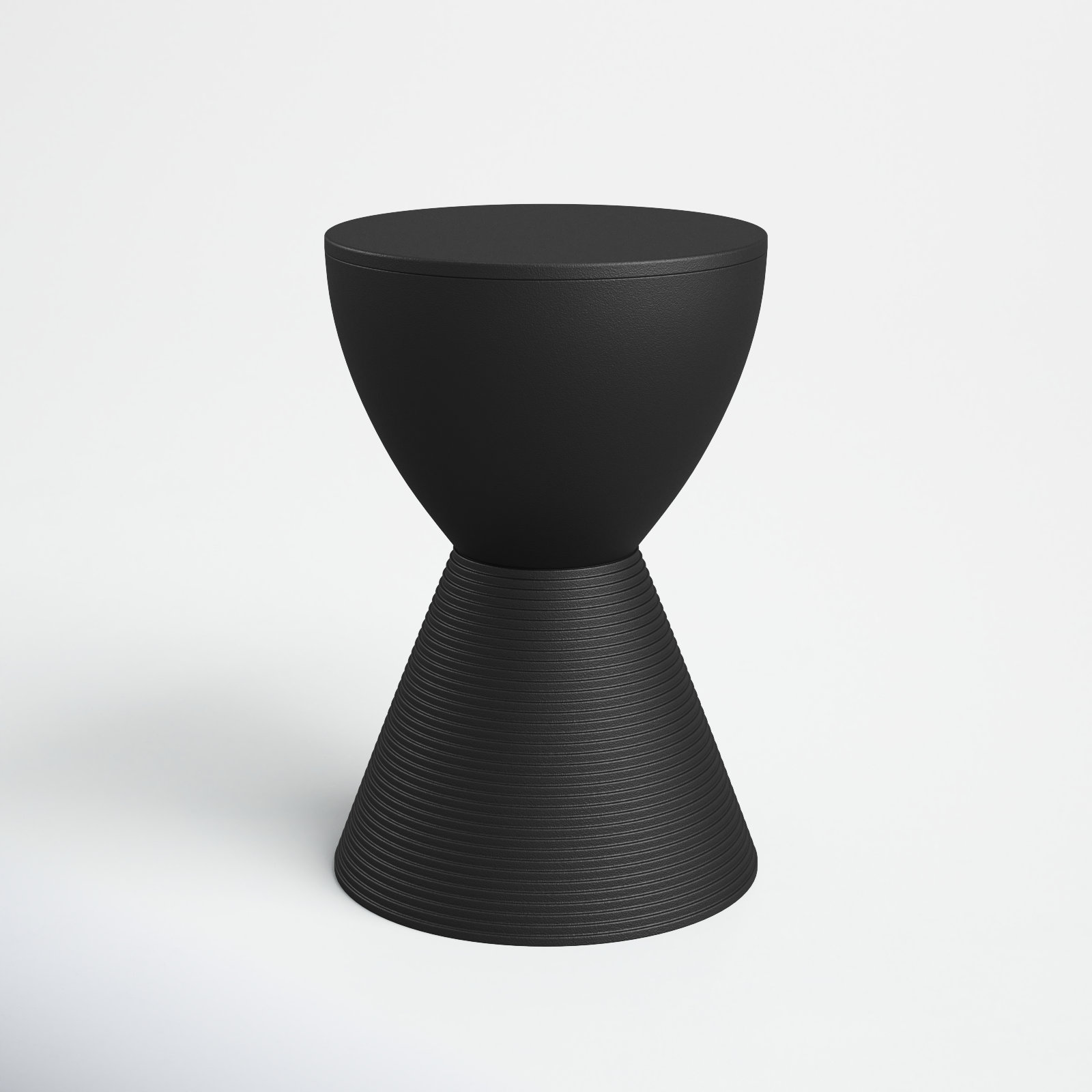 AllModern Durant Drum End Table with Storage & Reviews | Wayfair