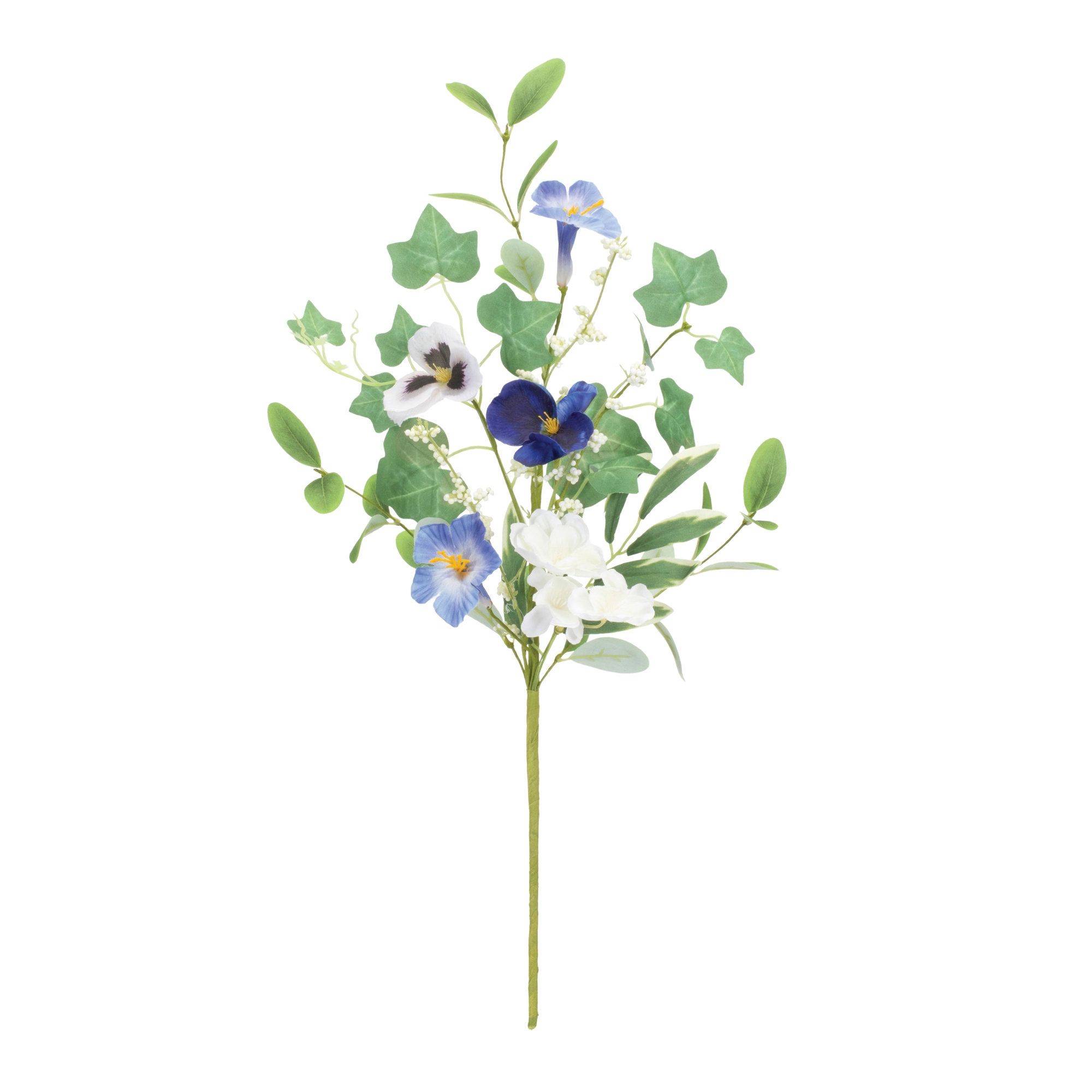 The Holiday Aisle® Mixed Petunia Pansy Spray (Set of 6) | Wayfair