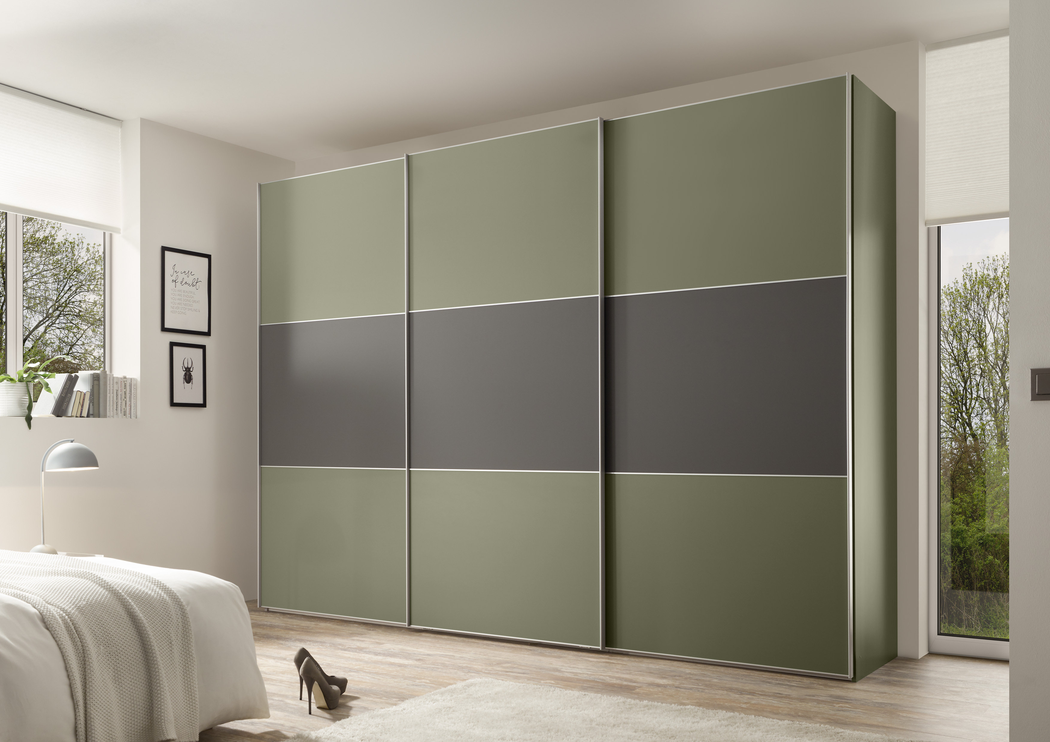 Staud Includo 3 Door Manufactured Wood Wardrobe | Wayfair.co.uk