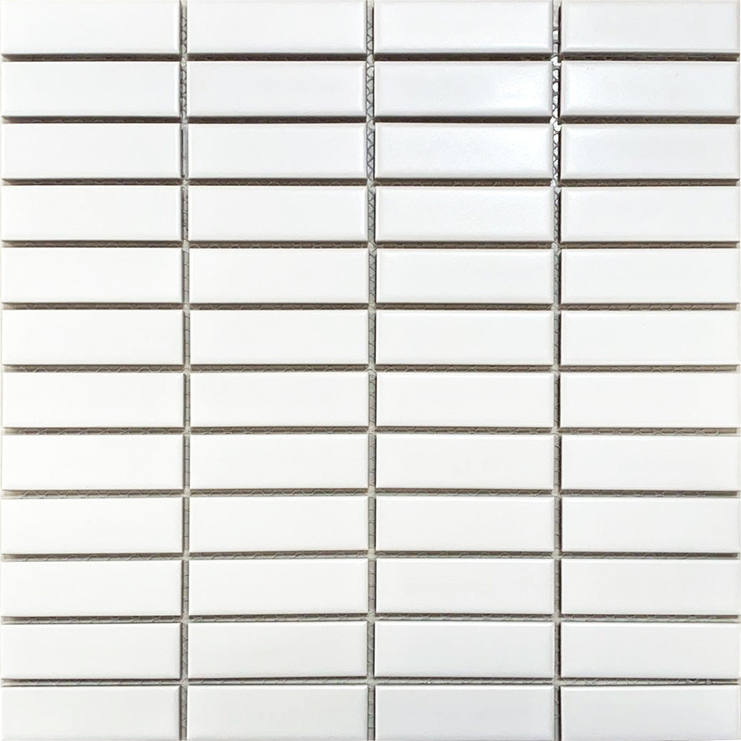 Emser Tile Impact White 11 in. x 12 in. Matte Porcelain Wall Tile (18. ...