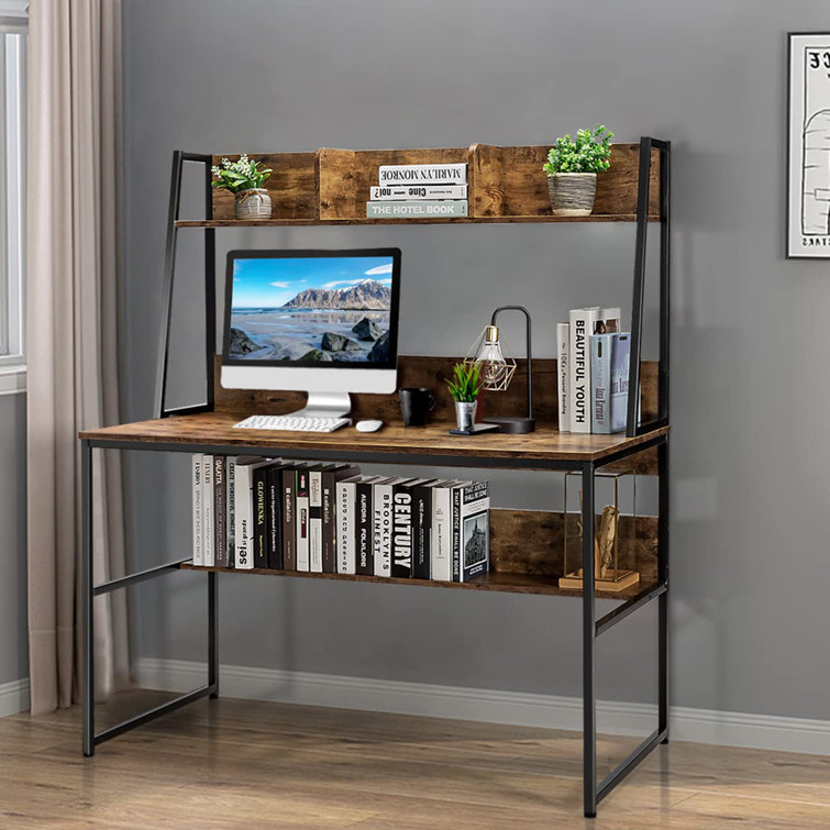Williston Forge Stavoren 120Cm W Rectangular Computer Desk | Wayfair.co.uk
