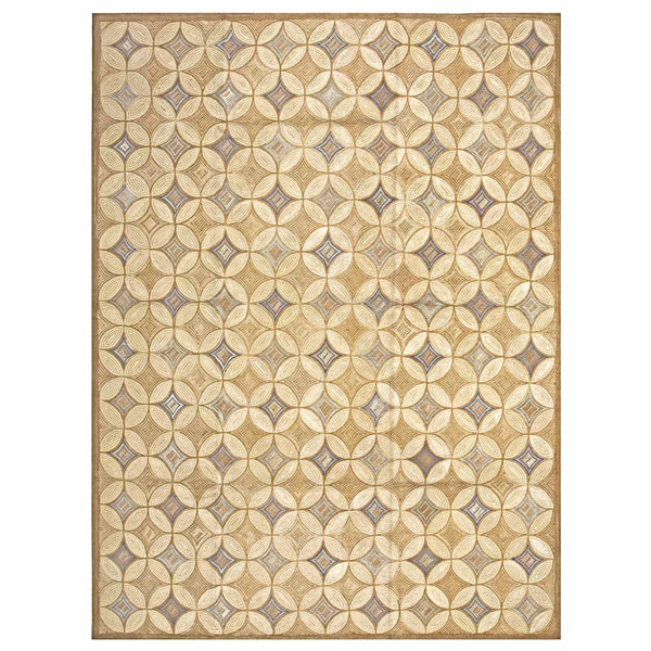 New England Collection One-of-a-Kind 8' X 10' Area Rug in Beige/Blue ...
