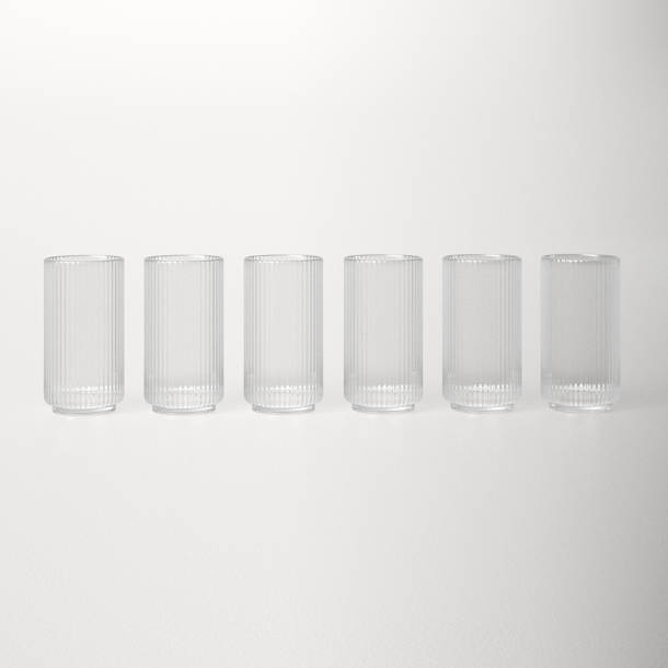 Ophelia & Co. Calera 4 - Piece Acrylic Drinking Glass Glassware Set ...