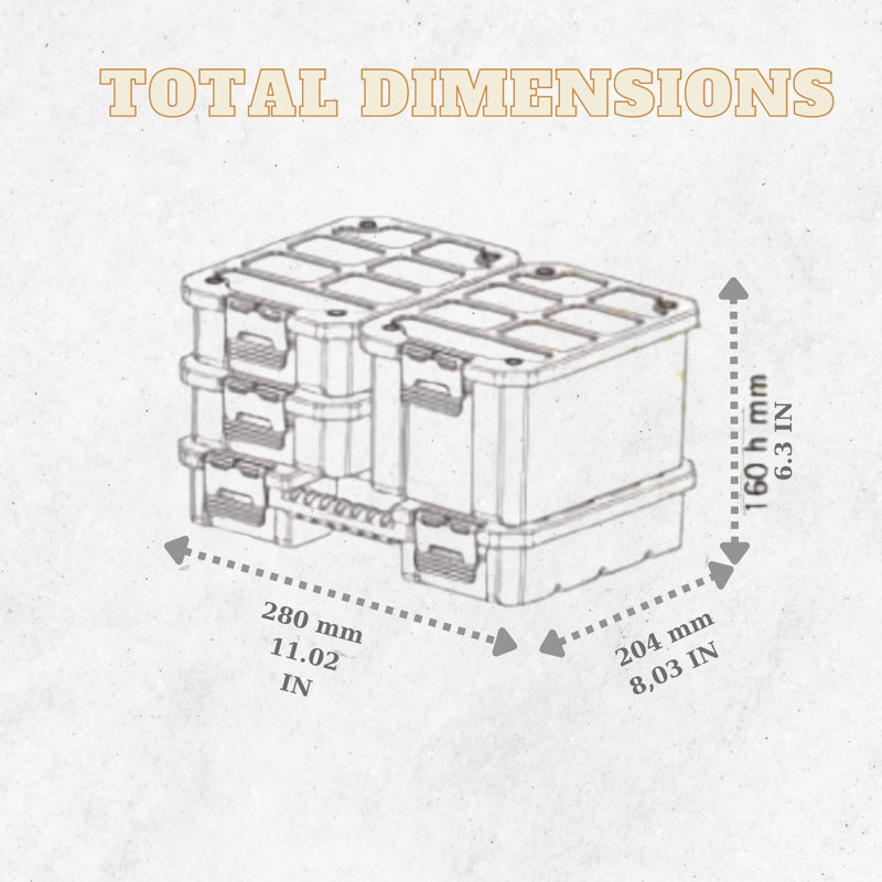 WFX Utility™ 11" Tool Box | Wayfair