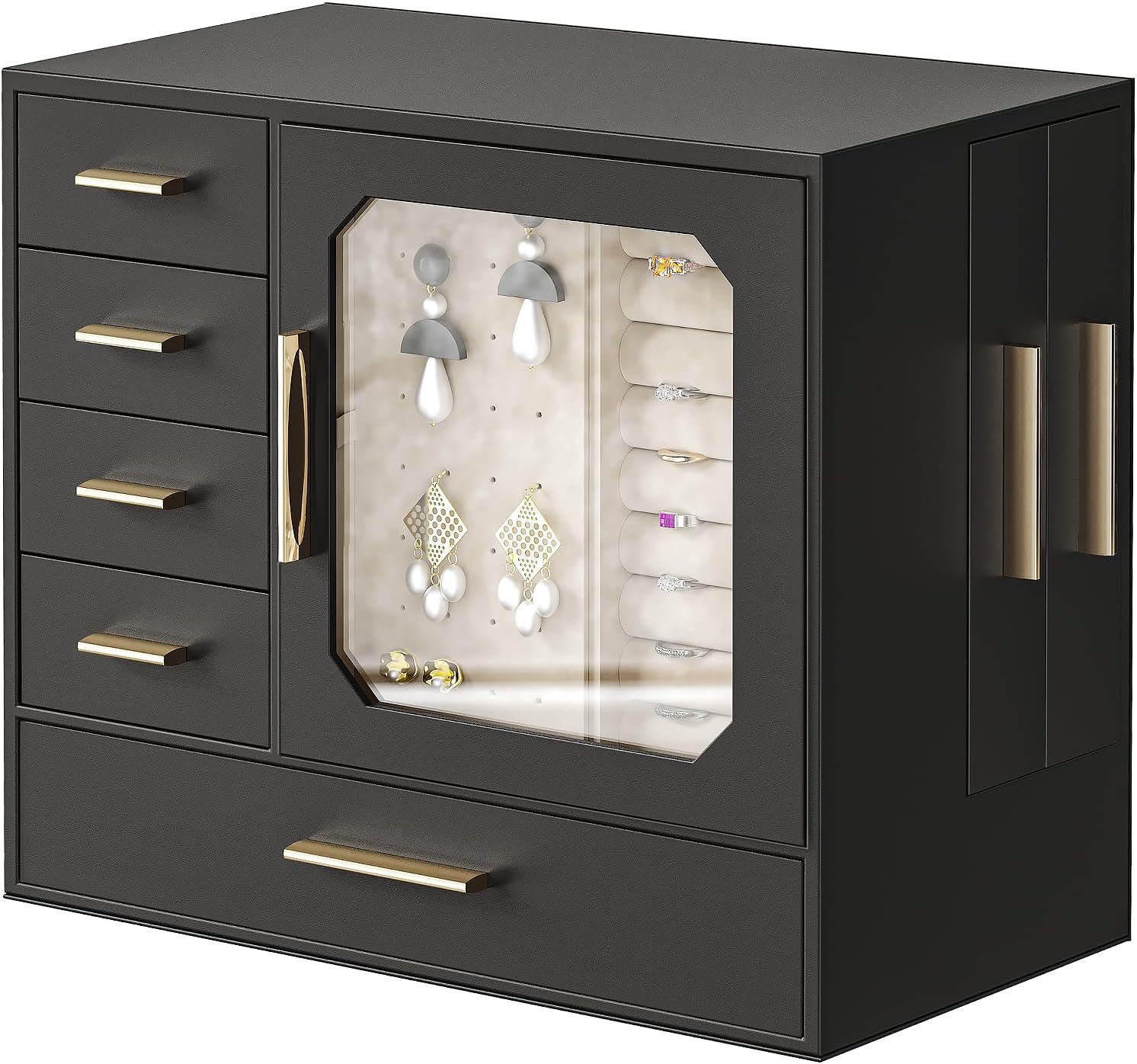 Mercer41 Jewelry Box + Drawers | Wayfair
