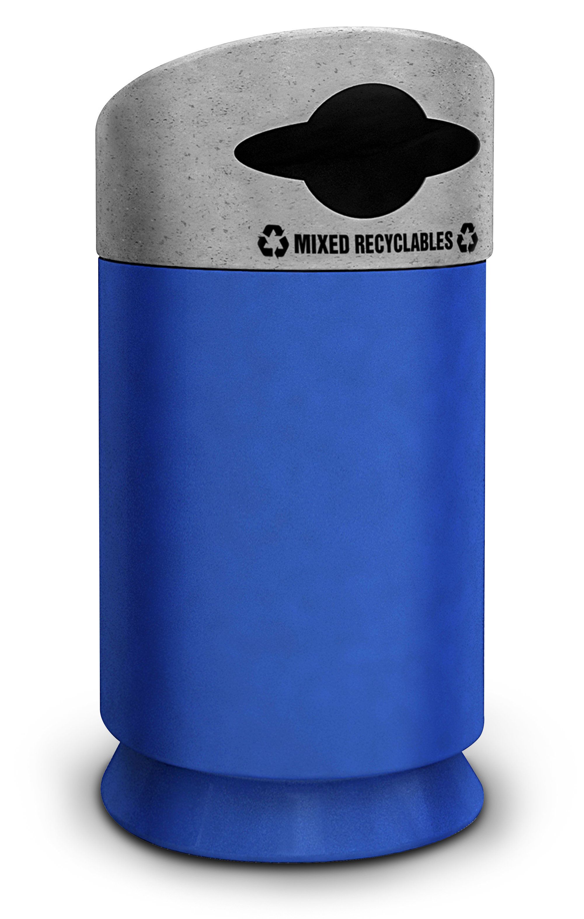 Commercial Zone Plastic Open Recycling Bin | Wayfair