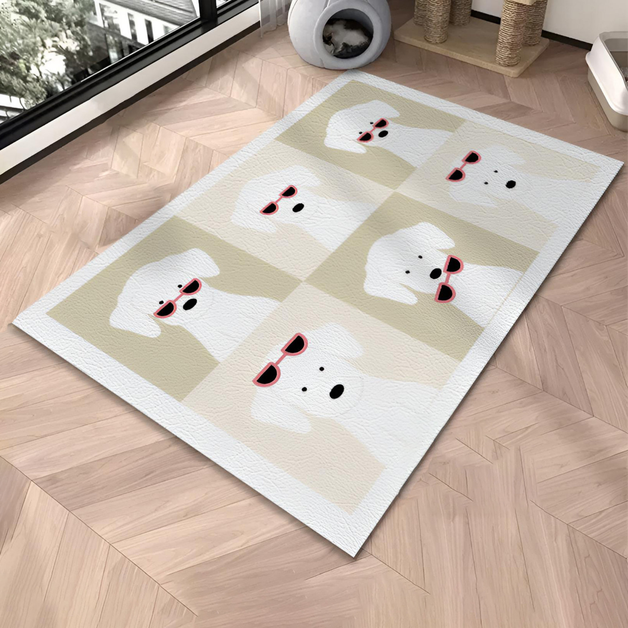 Tucker Murphy Pet™ Pet Mat, Waterproof And Urine Proof PVC Cat Specific ...