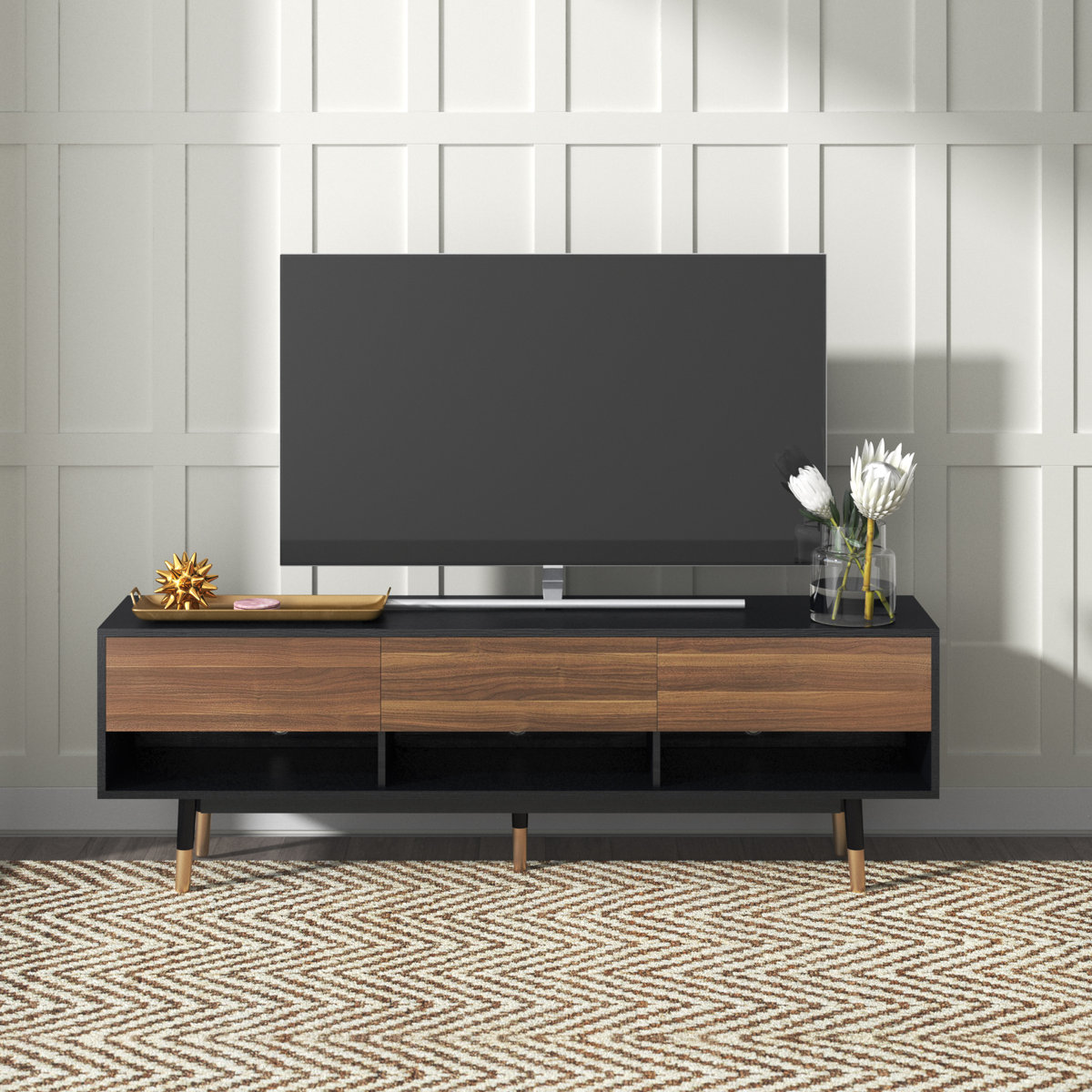 Mercury Row® Shreffler TV Stand for TVs up to 78" & Reviews | Wayfair