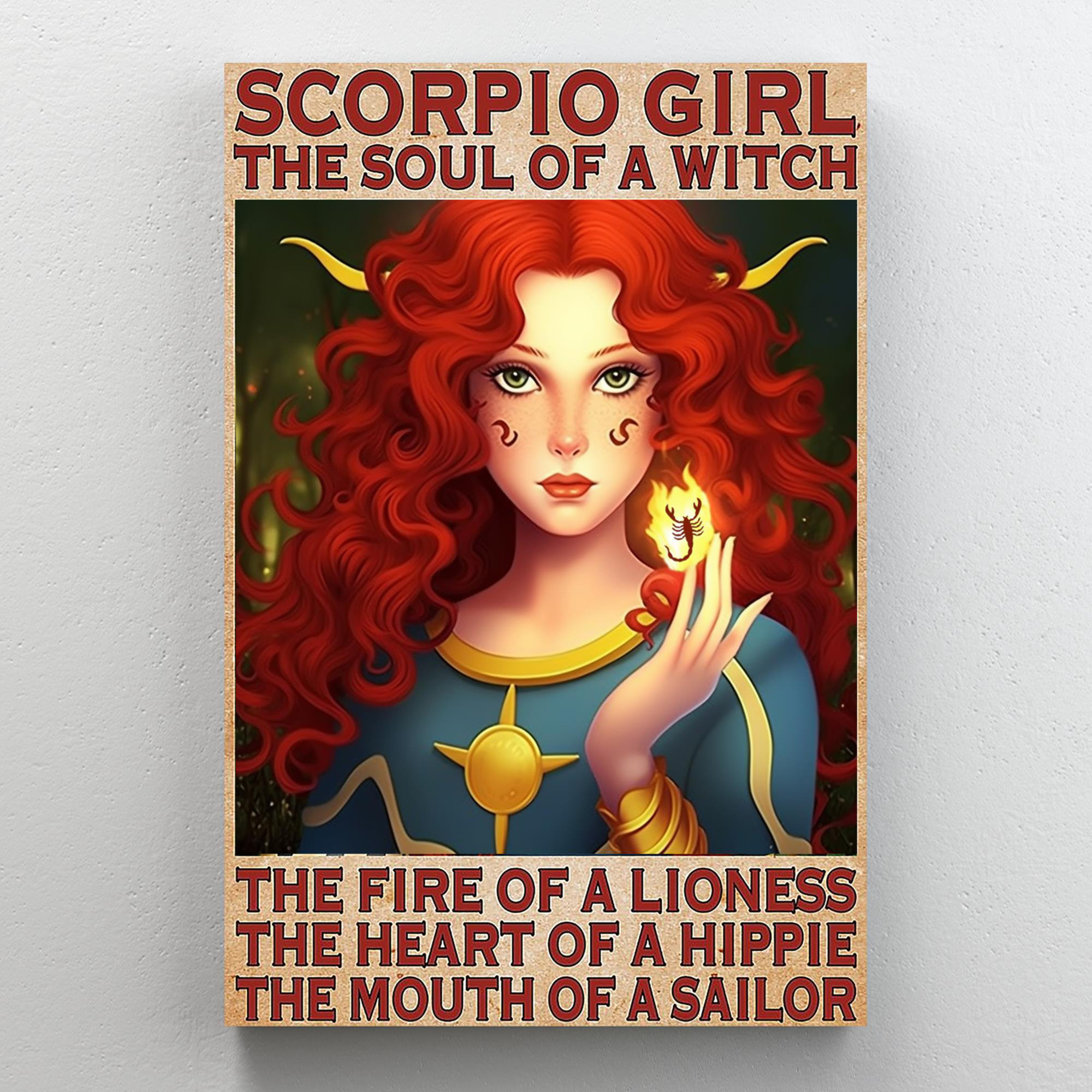 Trinx Scorpio Girl The Soul Of A Witch - Wayfair Canada