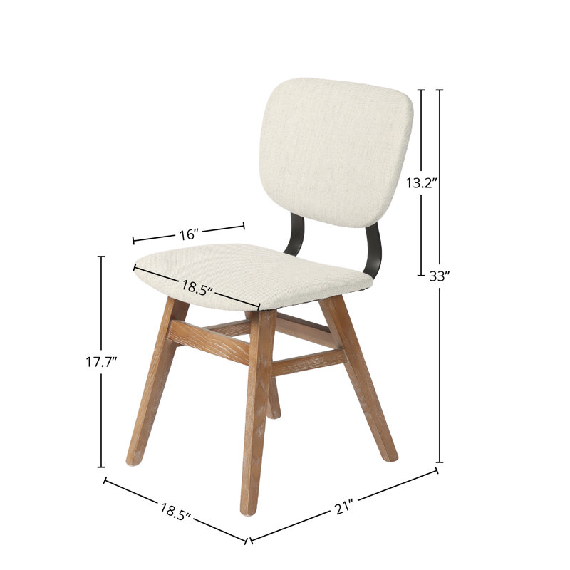 Gracie Oaks Taunya 19" Wide Dining Chair | Wayfair