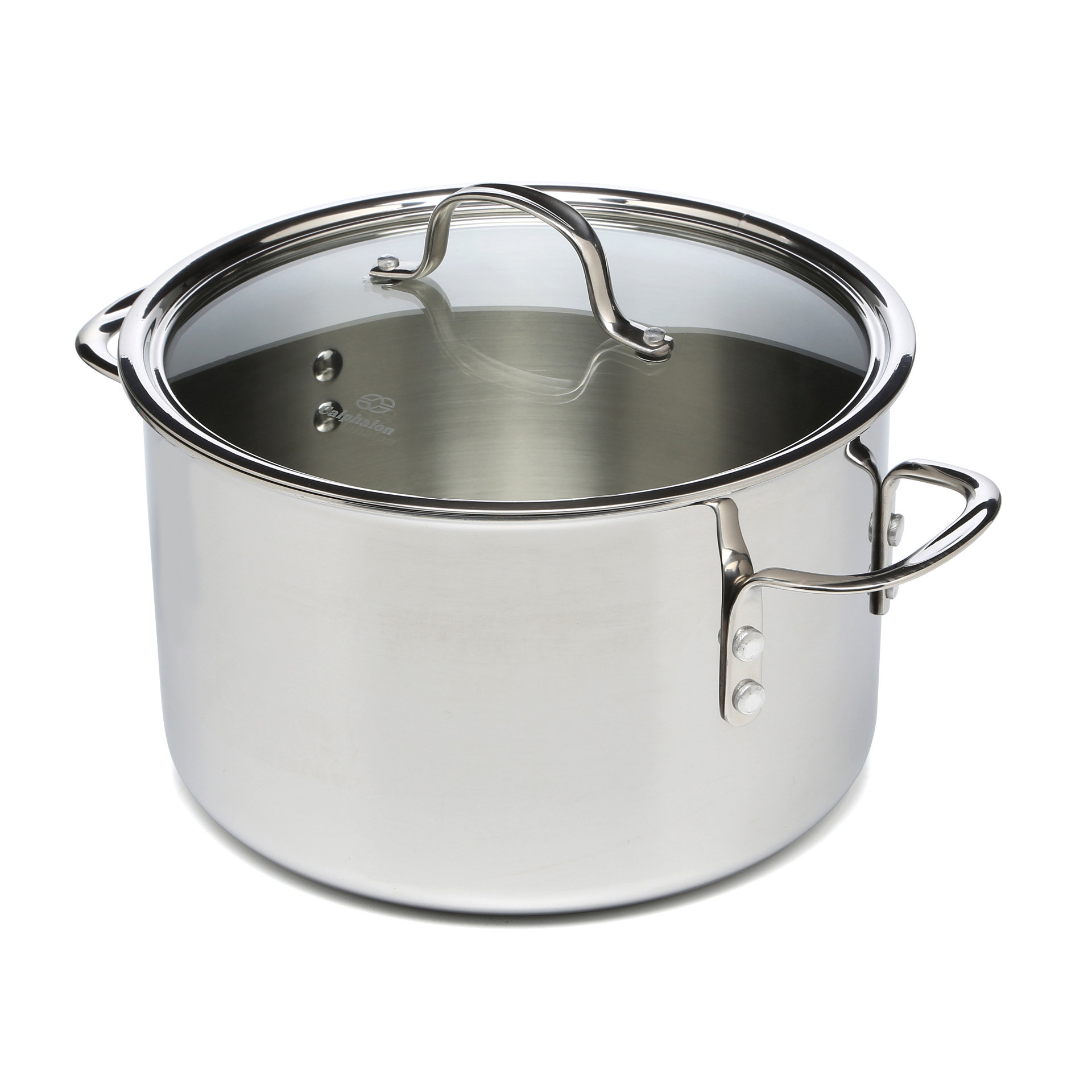 Calphalon Tri-Ply Stainless Steel 8 Qt Stock Pot with Lid & Reviews ...