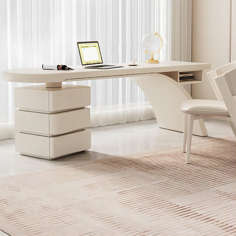 Orren Ellis Desmin Rectangle Writing Desk & Reviews | Wayfair