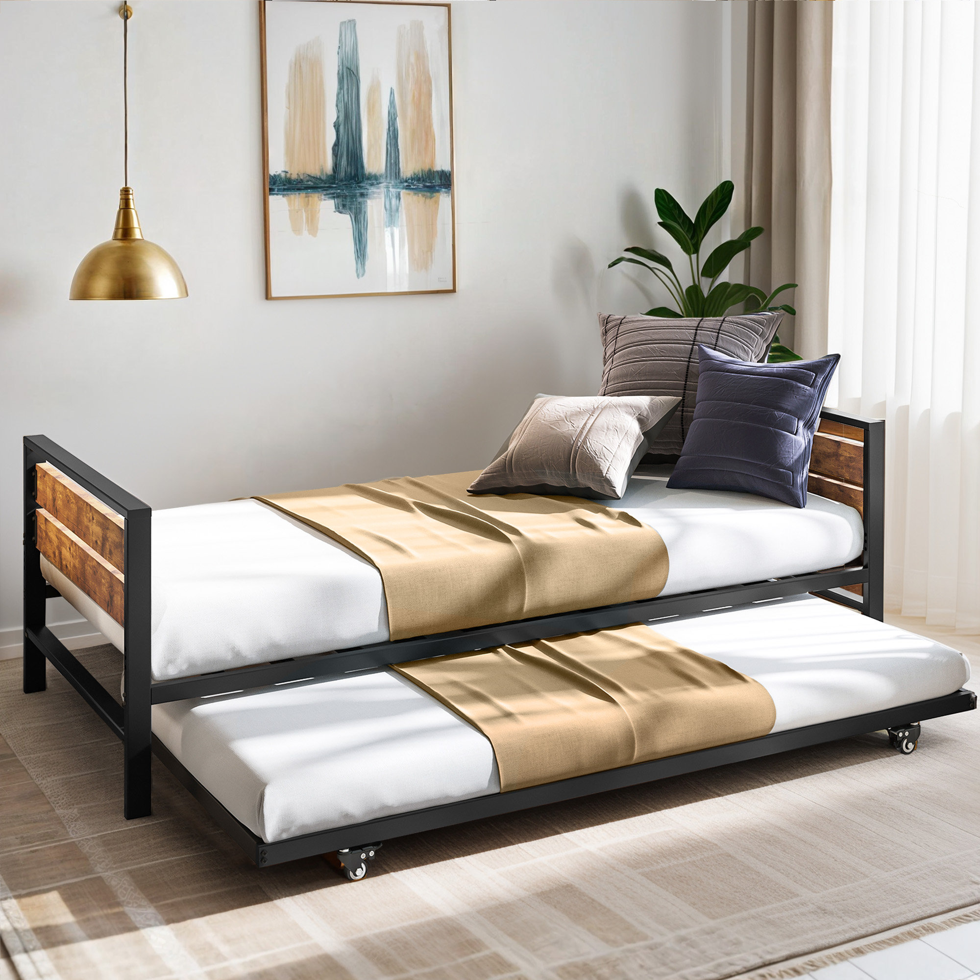 17 Stories Elitka Twin Daybed | Wayfair