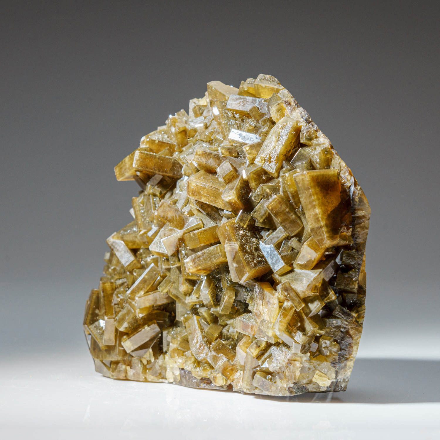 Astro Gallery of Gems Golden Barite with Marcasite Crystals from Nandan ...