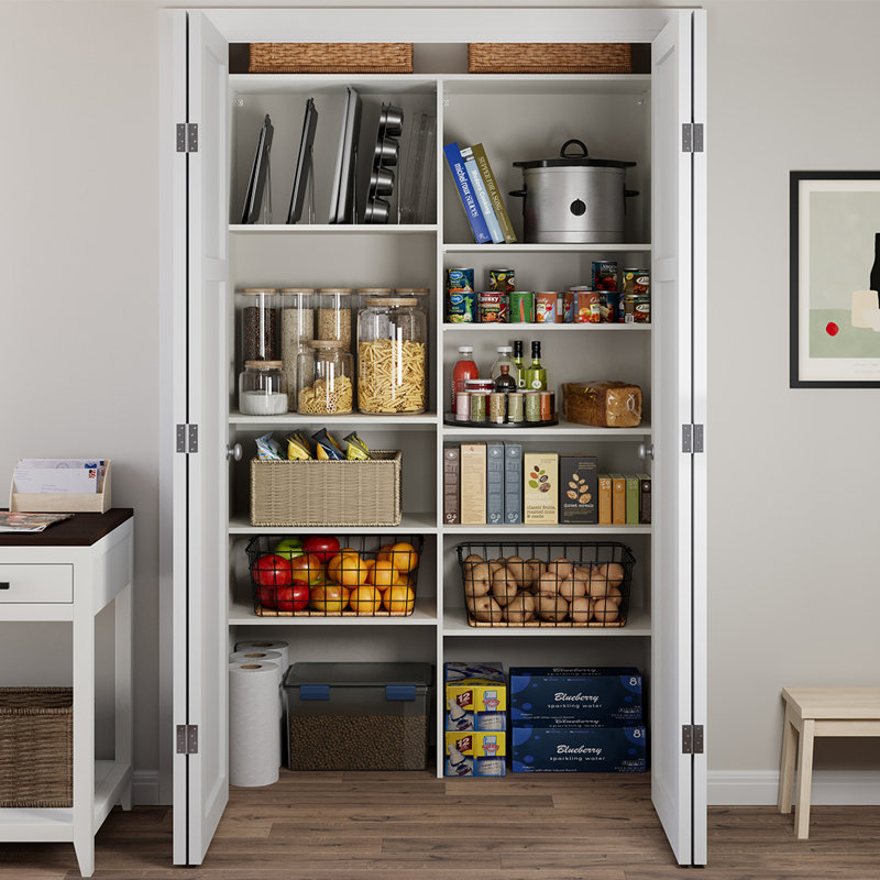 Dotted Line™ Dotted Line Jorah 49.6" Pantry System & Reviews | Wayfair