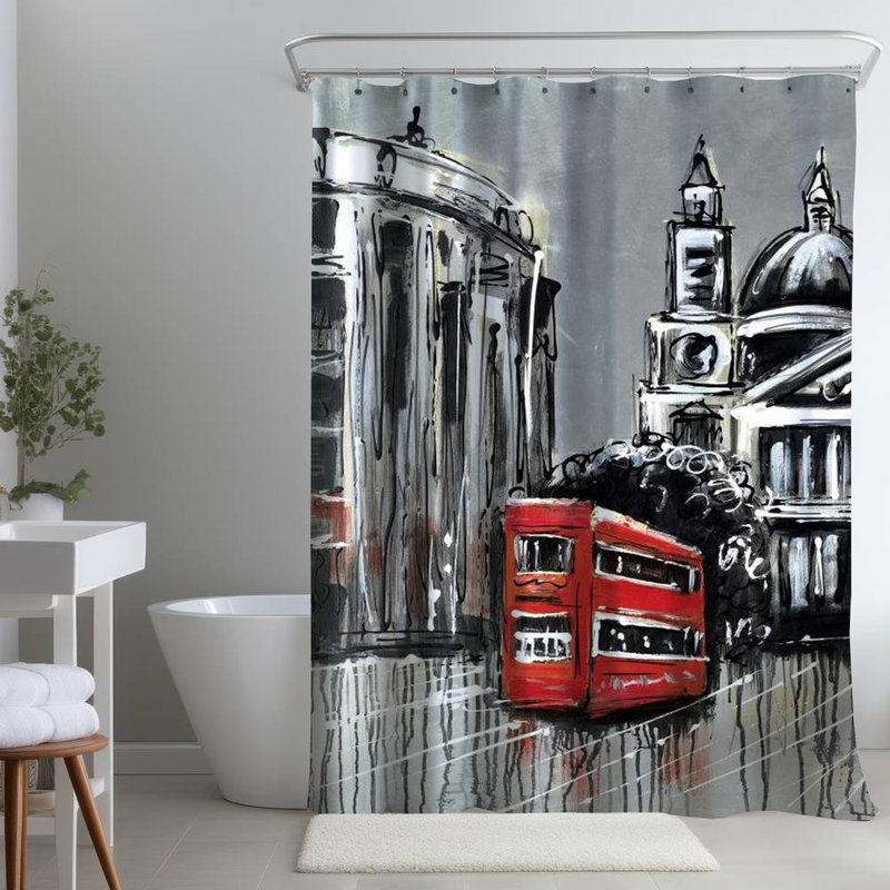 Begin Edition International Inc. London Street Red Bus – Bedroom White ...