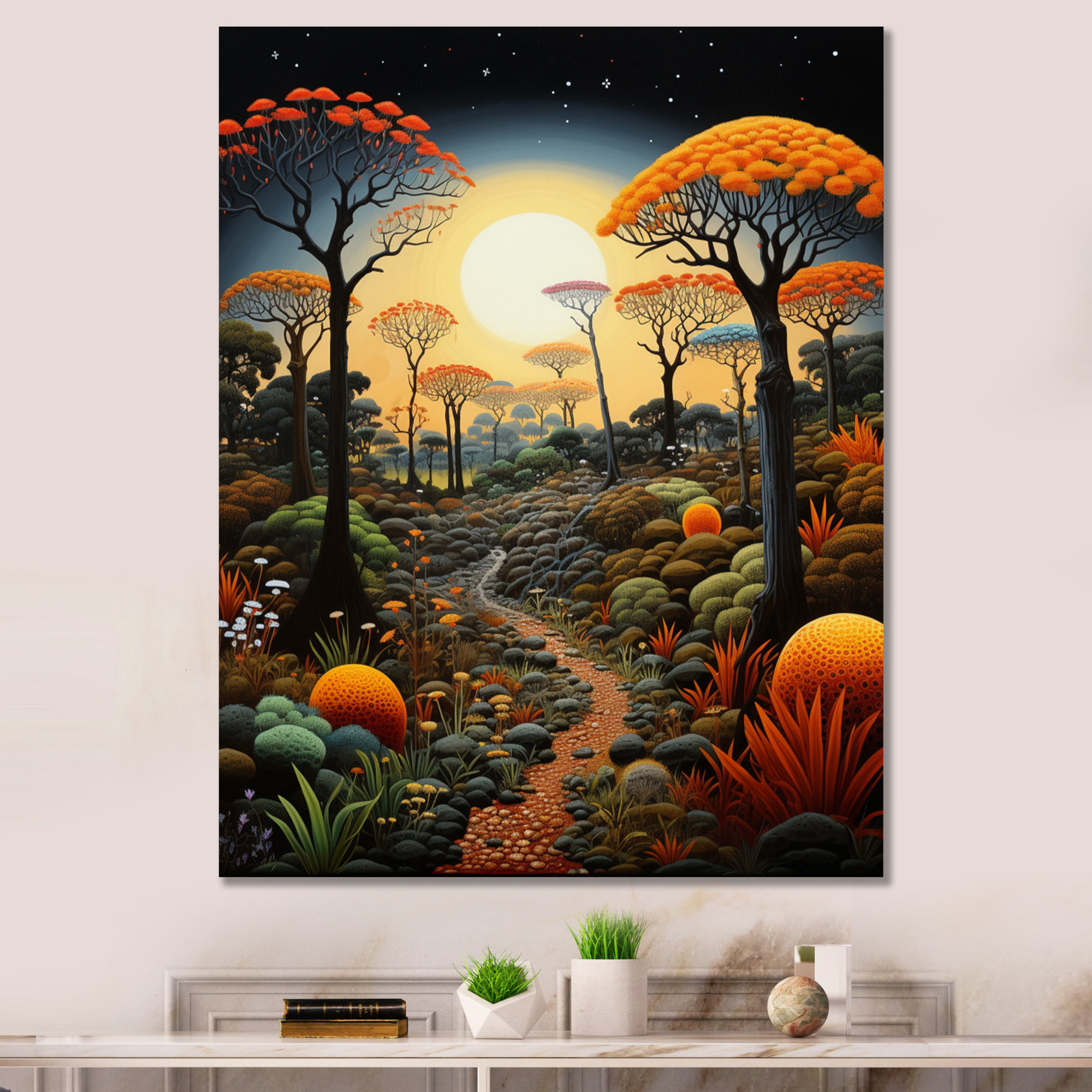 Red Barrel Studio® Timaka Baobab Tree The Enchanted III - Print | Wayfair