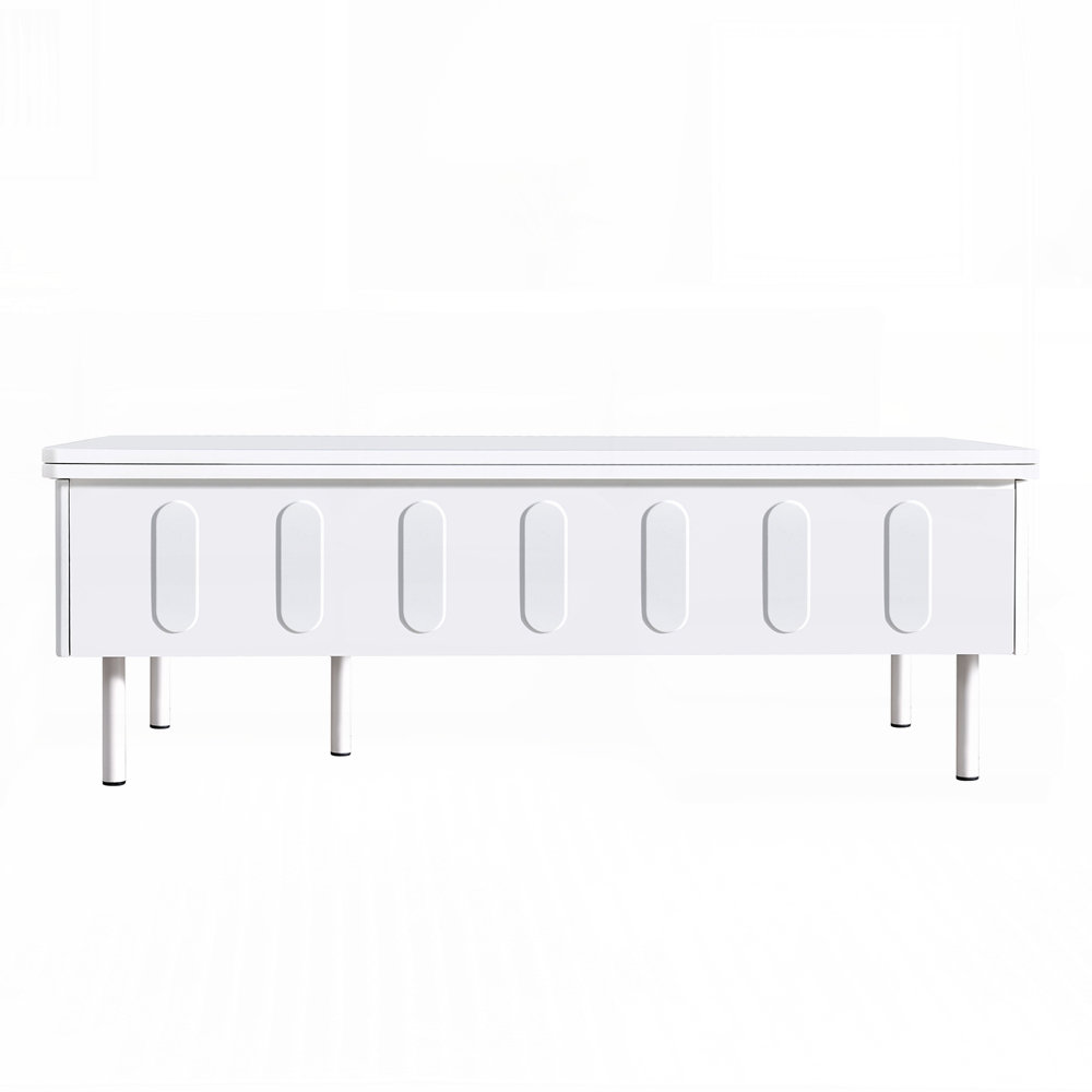 Latitude Run® Multifunctional Lift-Top Coffee Table with Foldable ...