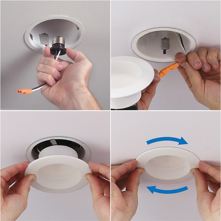 Cooper Lighting LLC Lt 4 In. Selectable 5cct Ic Rated Indoor Integrated ...