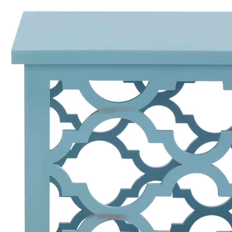 Bungalow Rose Glass Sled End Table & Reviews | Wayfair