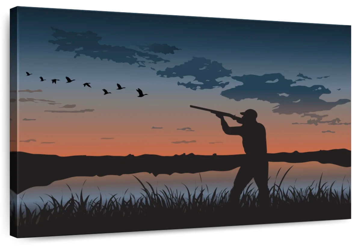 Elephant Stock Sunset Duck Hunting | Wayfair