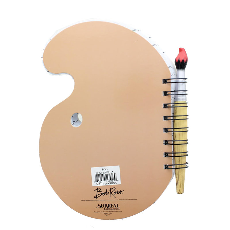 Surreal Entertainment Bob Ross "The Joy of Painting" Paint Palette ...