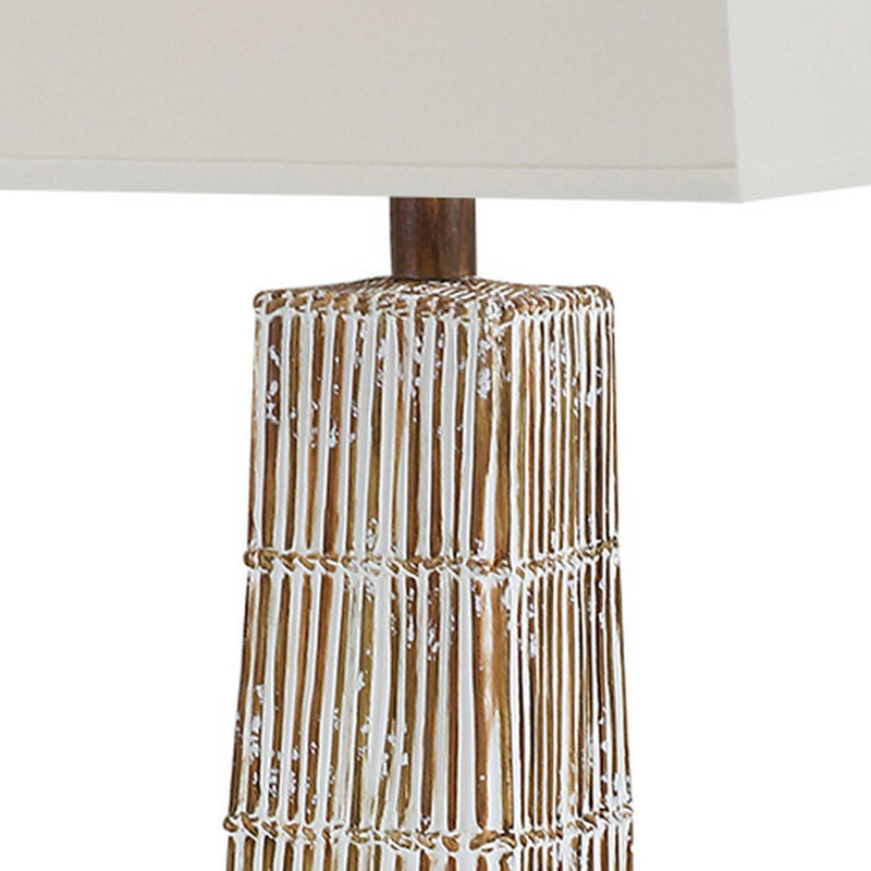 Bayou Breeze Arielyz Hydrocal Table Lamp | Wayfair