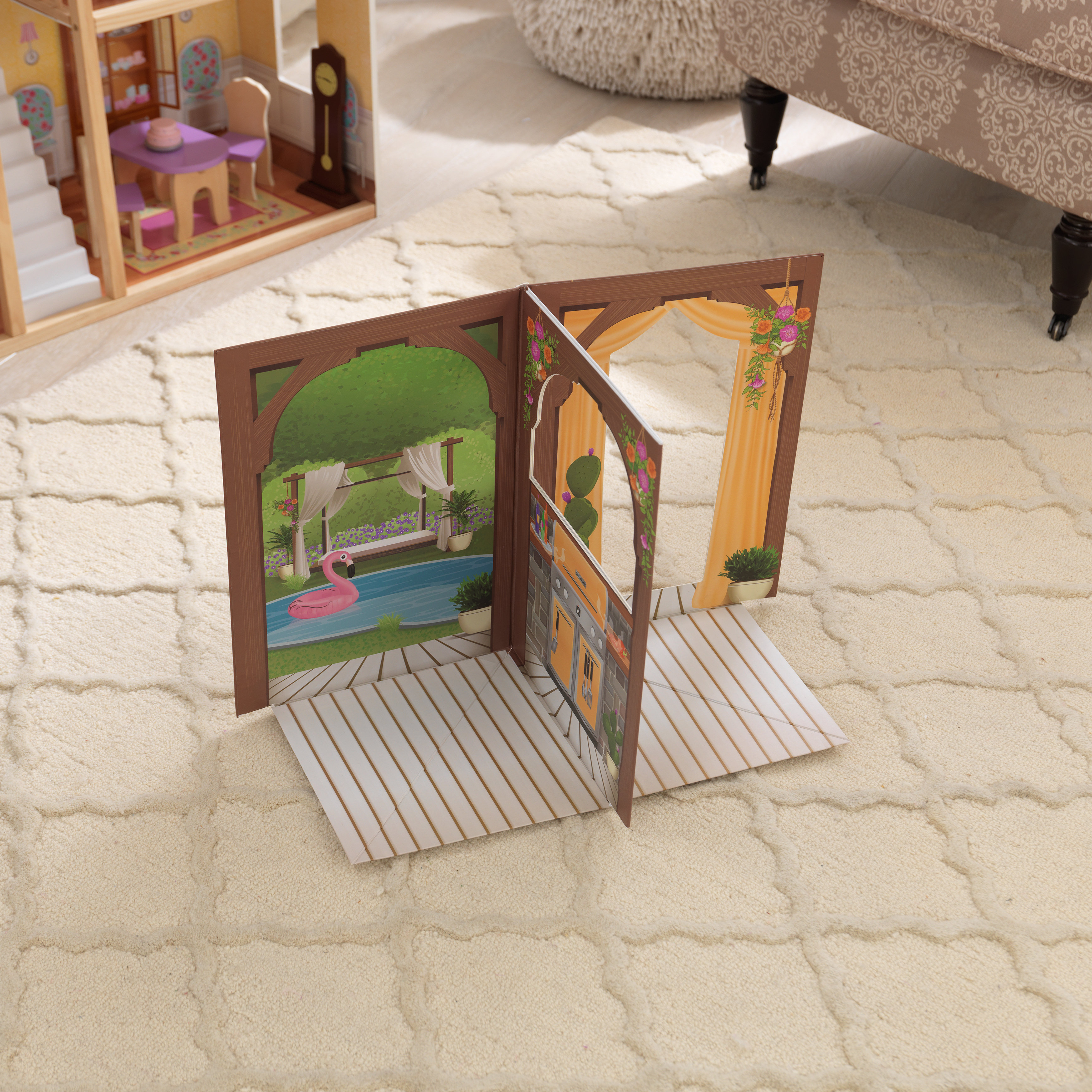 KidKraft Backyard Resort Storybook Dollhouse | Wayfair