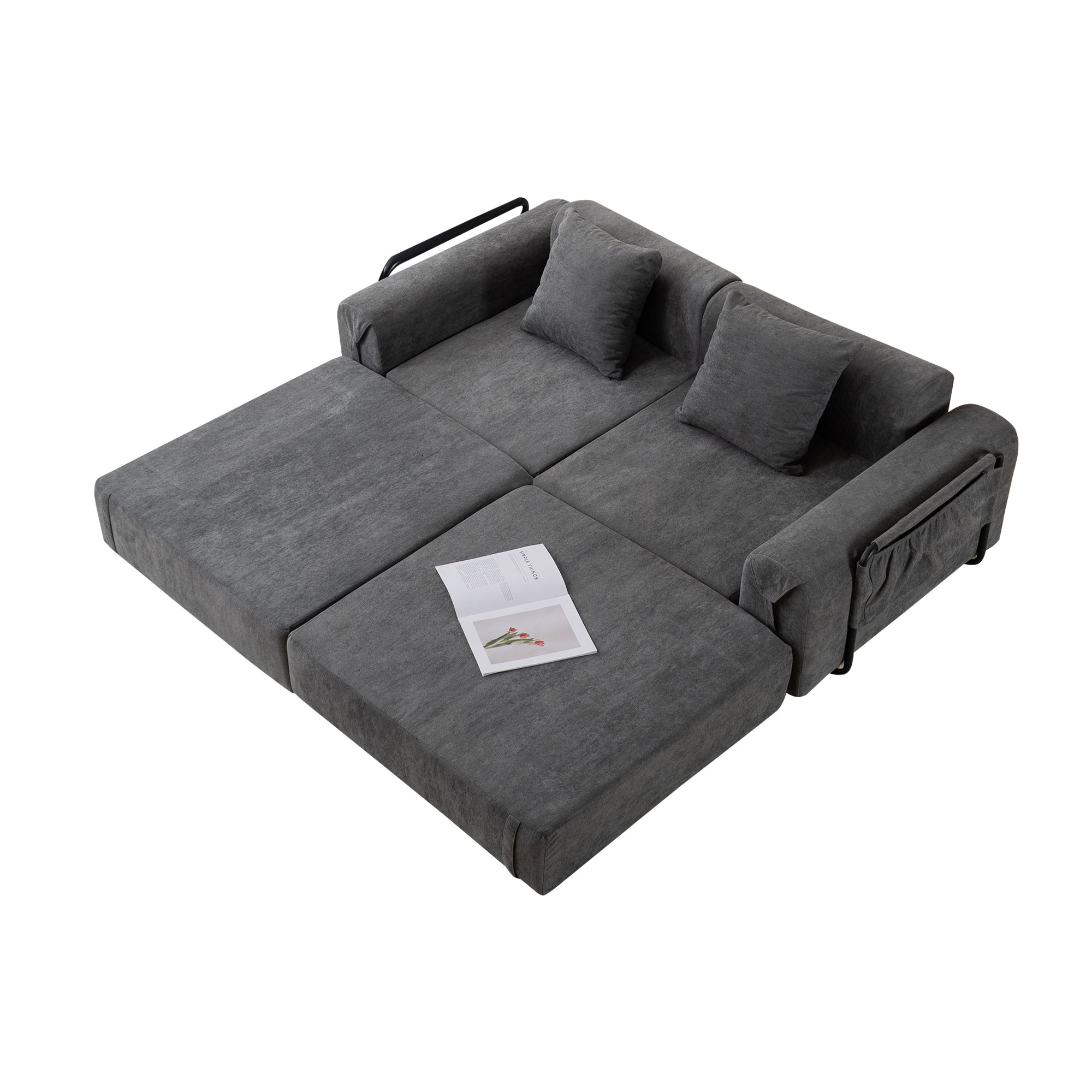 Latitude Run® Convertible Folding Bed&modern Modular Sectional Sleeper ...