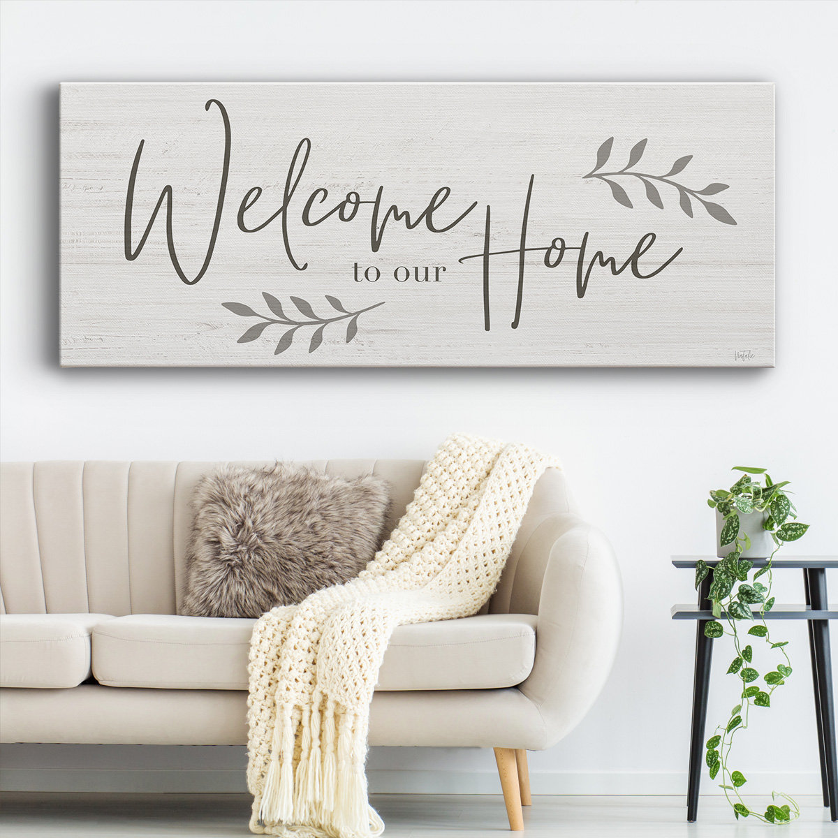Laurel Foundry Modern Farmhouse® Welcome To Our Home & Reviews | Wayfair