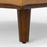 Simpli Home Morrison 49"W Large Upholstered Ottoman with Solid Wood ...