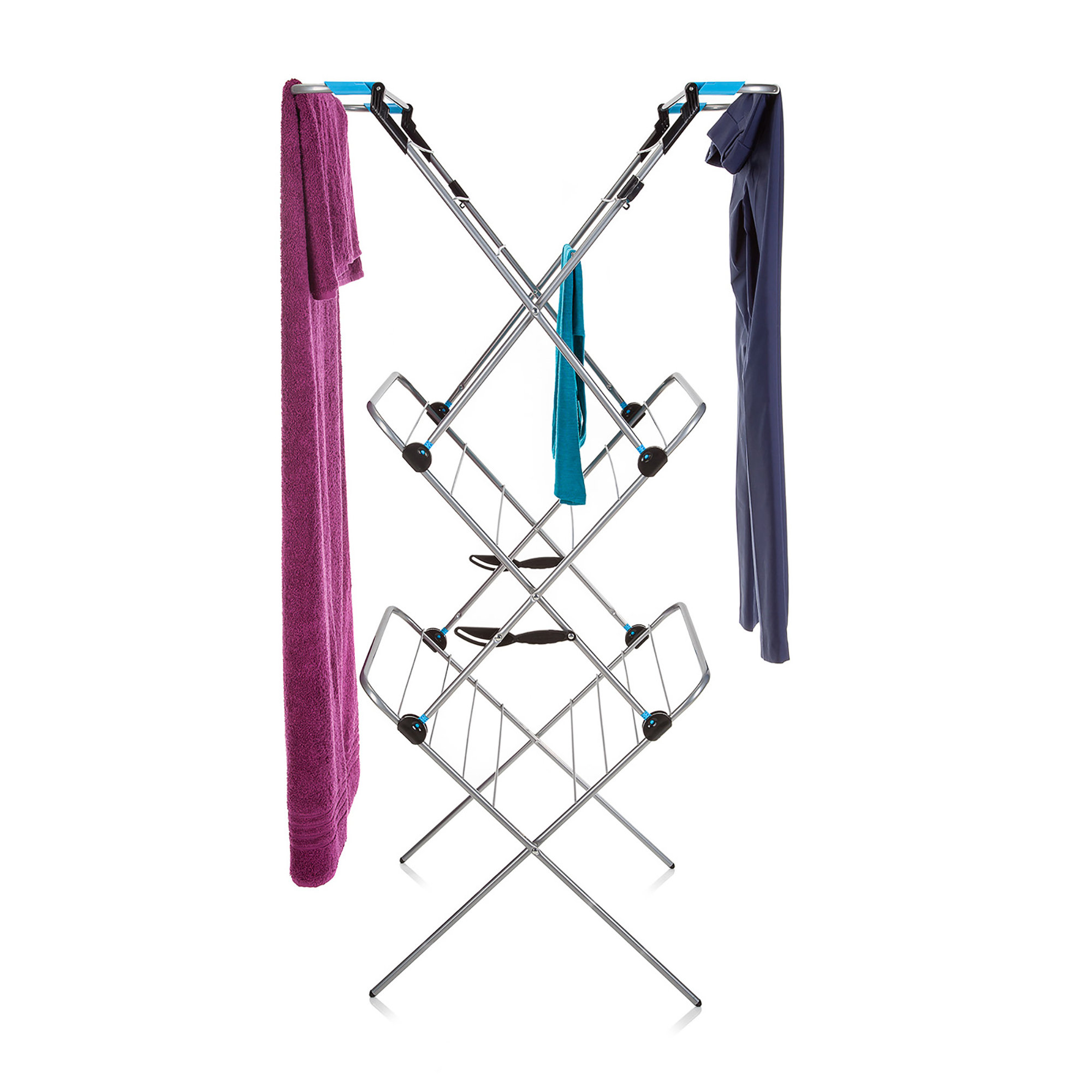 Minky Homecare 3 Tier Verso Indoor/Outdoor Drying Rack & Reviews ...