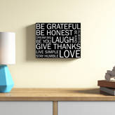 Winston Porter Text & Numbers Non-Wall Damaging Wall Decal & Reviews ...