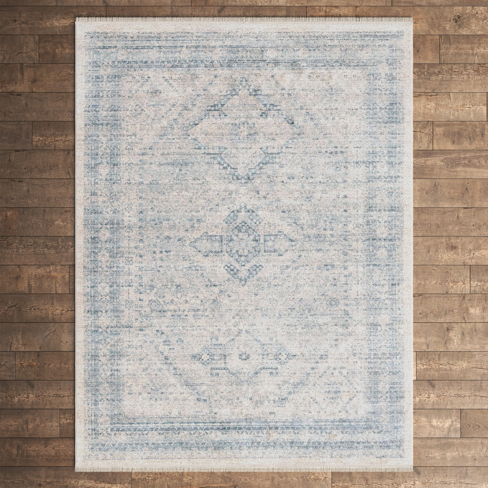 Ophelia & Co. Menands Traditional Gray Area Rug & Reviews | Wayfair