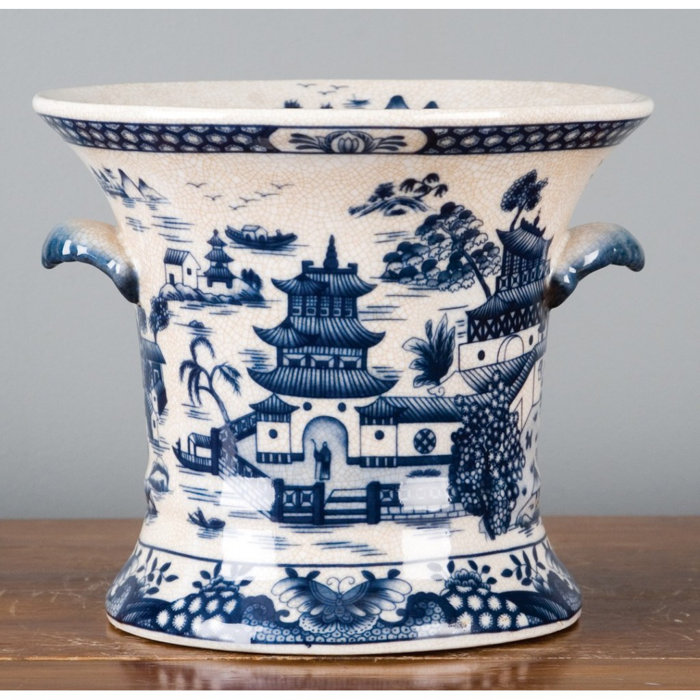 Danny's Fine Porcelain Handmade Ceramic Planter | Perigold