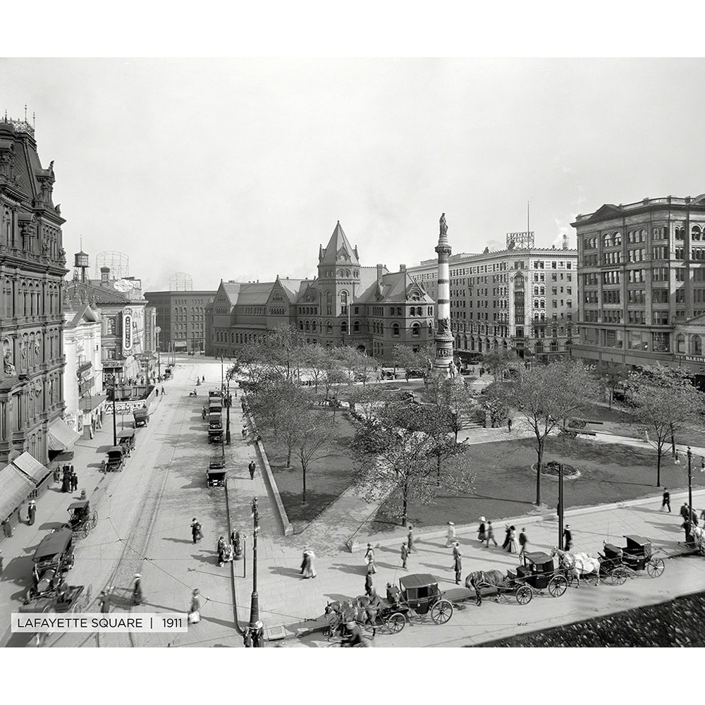 Ebern Designs Lafayette Square, Historic Buffalo - reproduction de ...