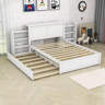 Lark Manor™ Keiser Full Platform Bed with Twin Trundle and Pull Out ...